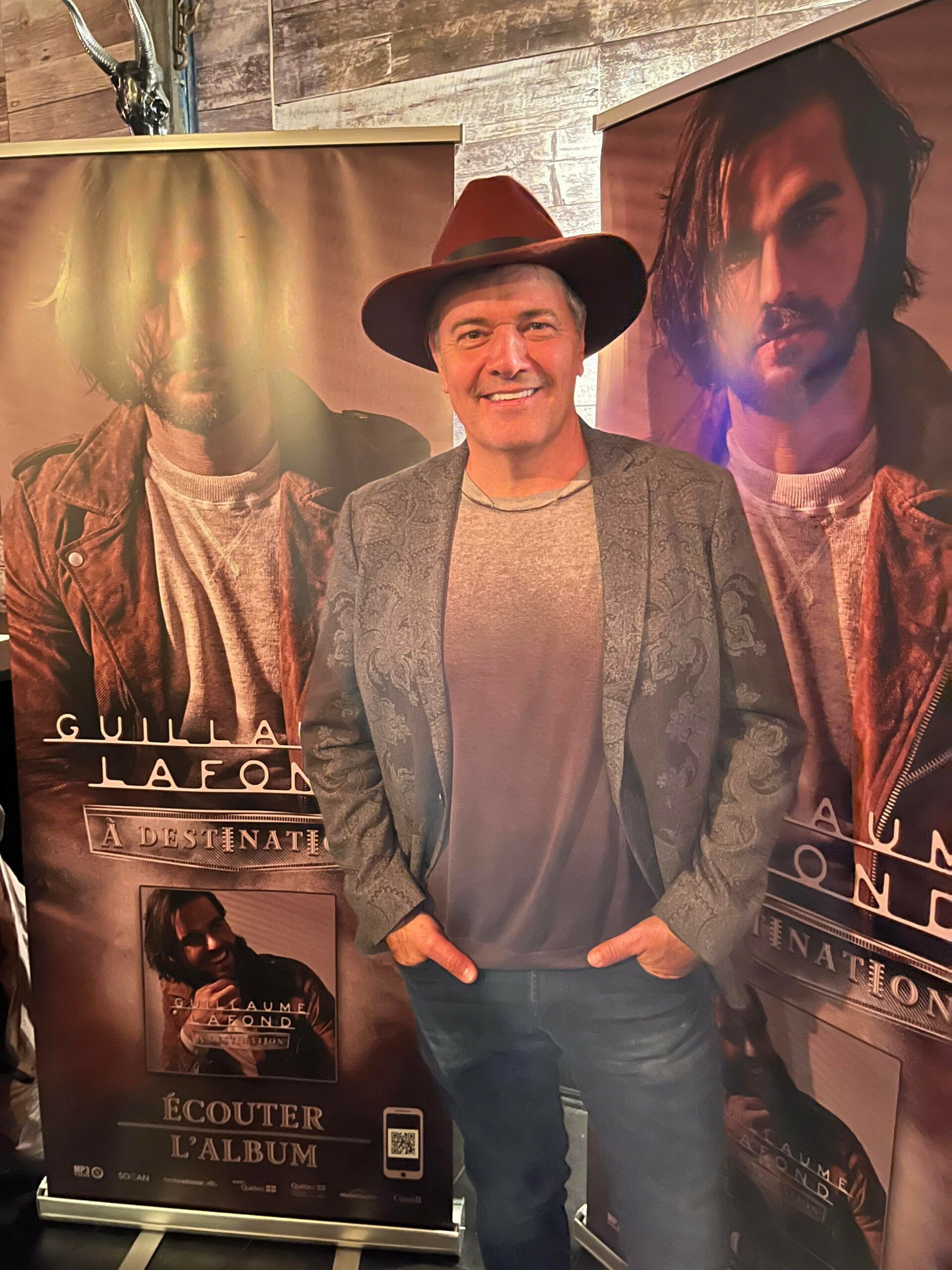 Soirée festive au lancement de Guillaume Lafond, avec Mario Pelchat et ...