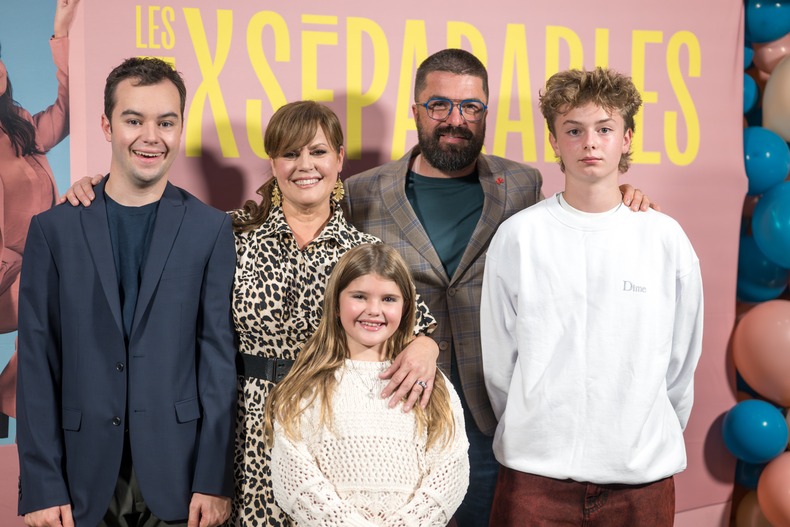Beaucoup de vedettes sur le tapis rouge de la première des Exséparables ...