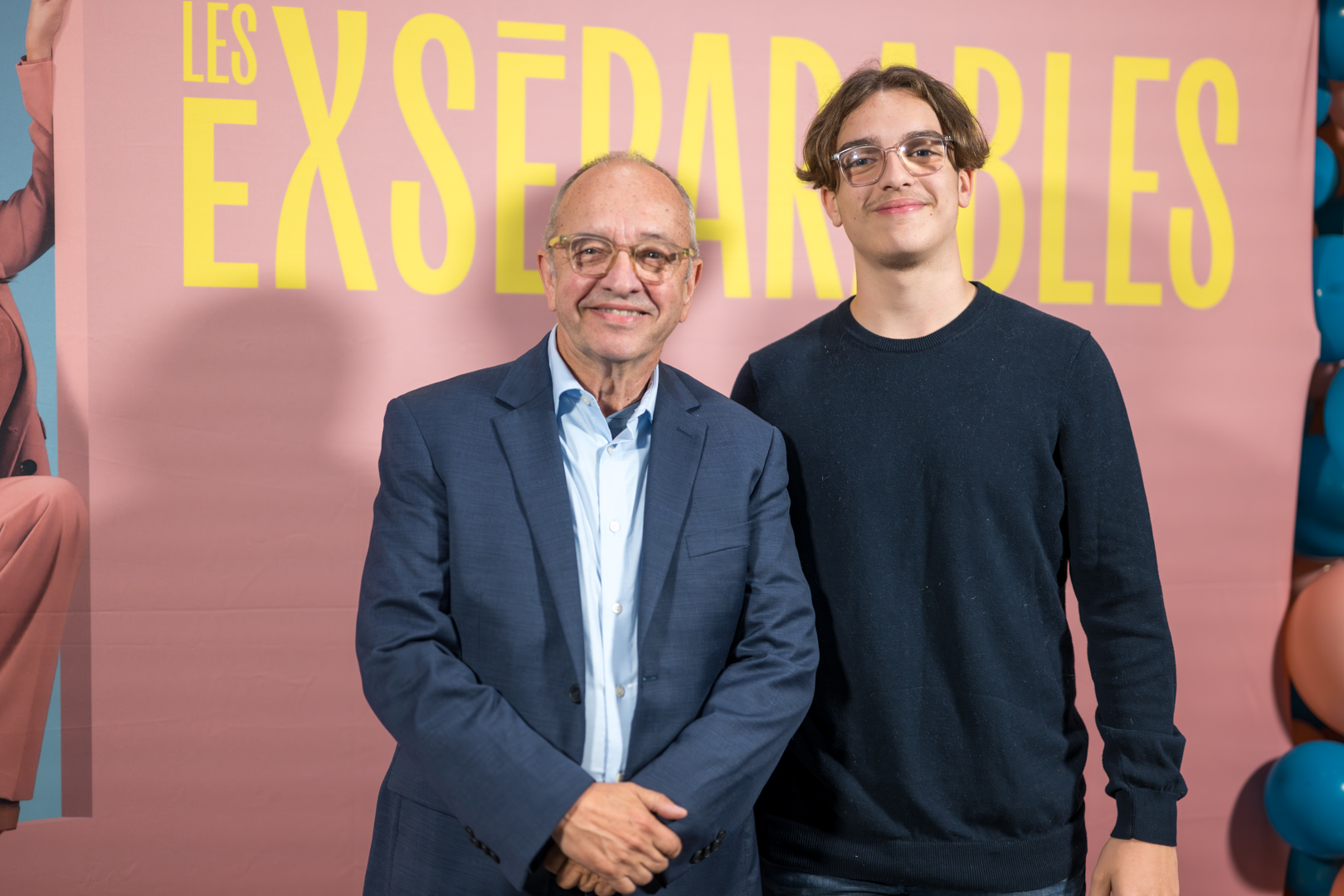 Beaucoup de vedettes sur le tapis rouge de la première des Exséparables ...