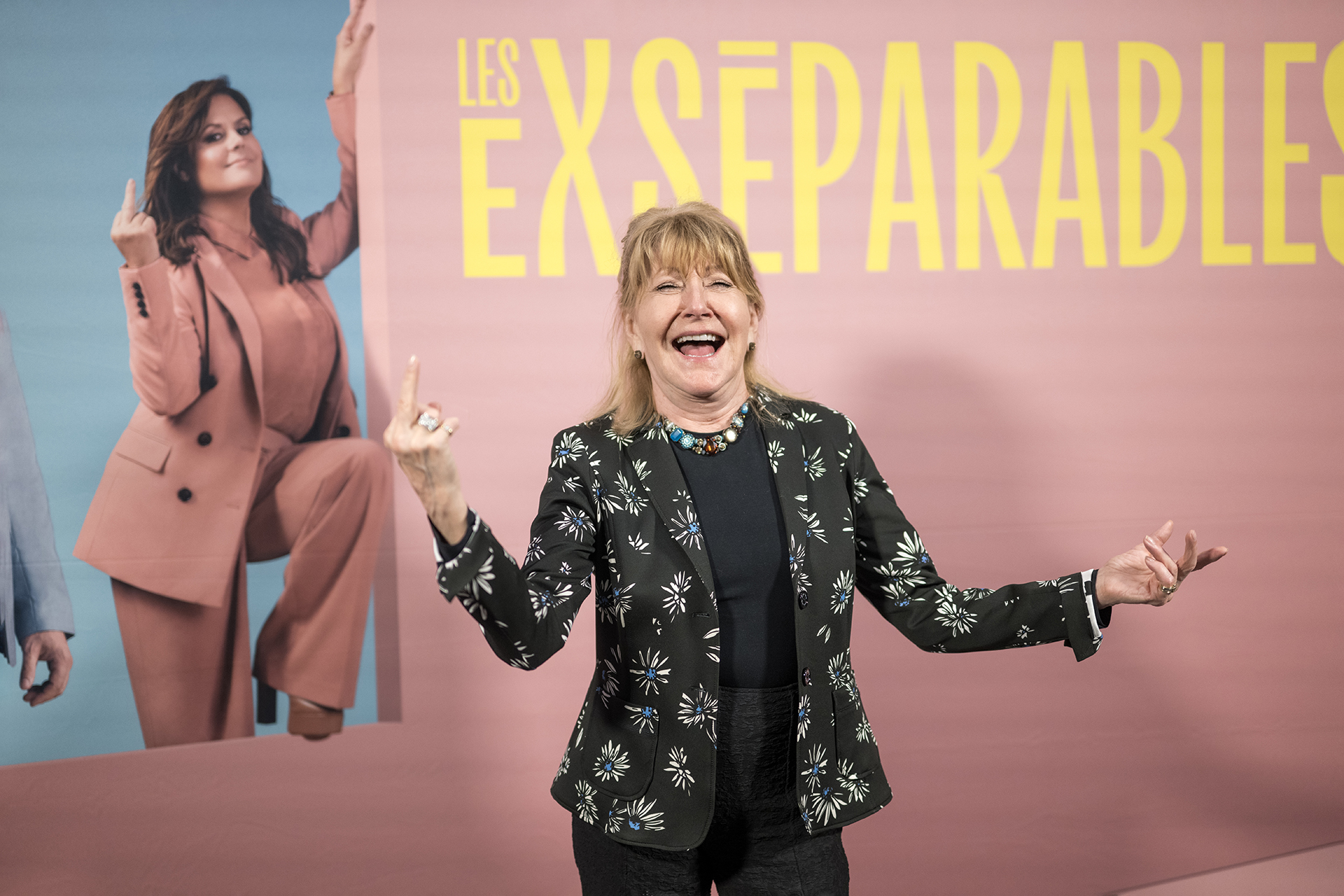 Beaucoup de vedettes sur le tapis rouge de la première des Exséparables ...